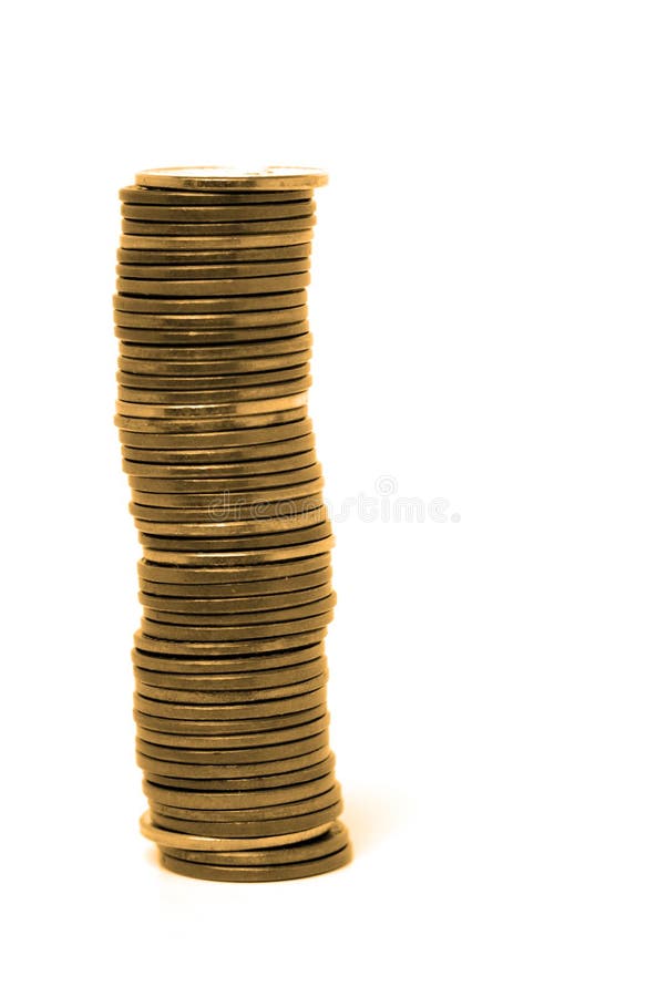 Stacks of Pennies stock image. Image of money, coins, copper - 1781567