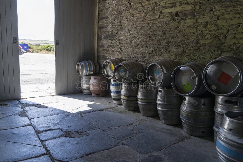 Beer casks stock image. Image of draught, range, public - 8484597