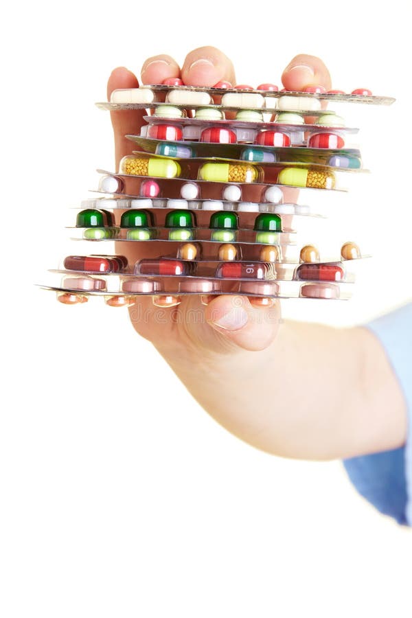 Pills, Capsules and Tablets As Medicine Stock Photo - Image of ...