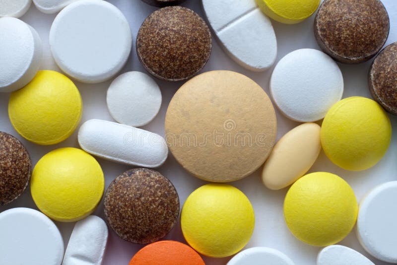 Stack of pills stock image. Image of capsule, pile, stack - 18178965