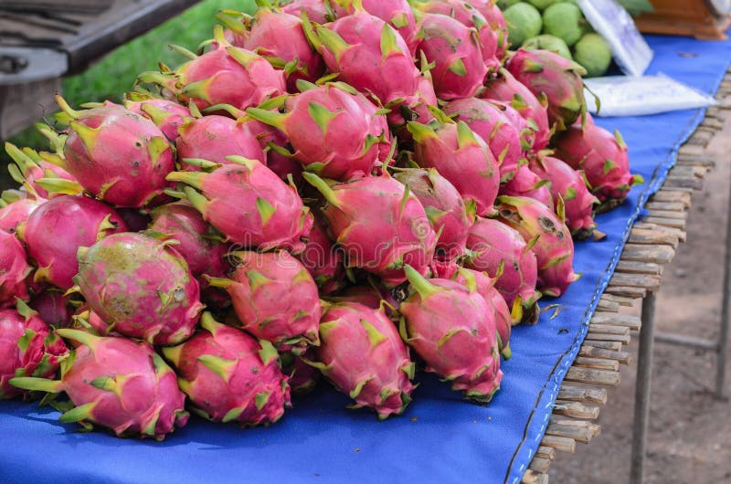 Stack Pitaya Dragon Fruit stock photo. Image of delicious - 78487258