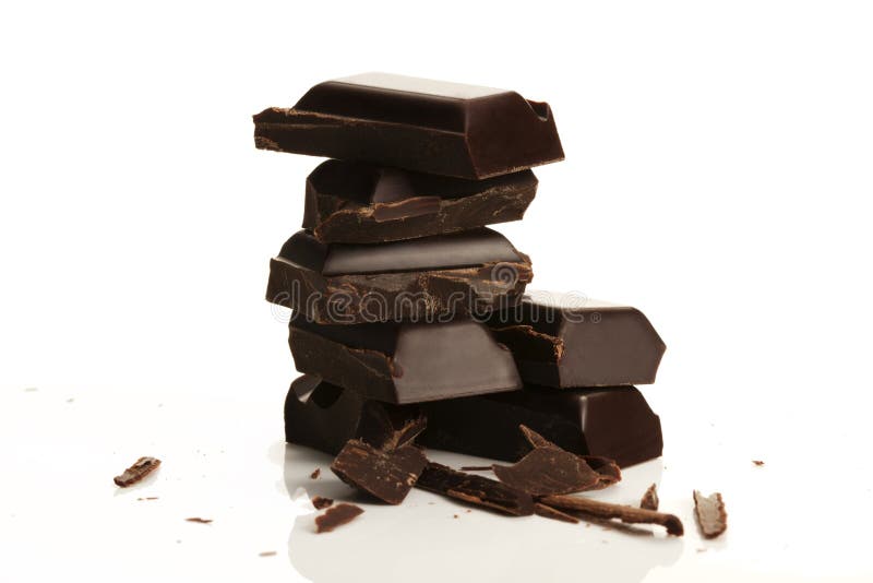 Dark chocolate stock image. Image of piece, blur, sweet - 2742871