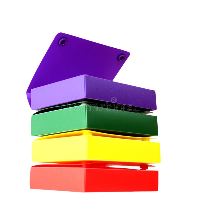 Stack of plastic boxes stock photo. Image of supply, rectangular - 27482390