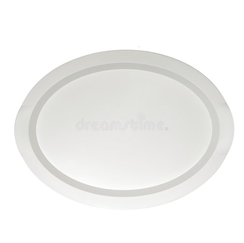 Stack of Plastic Trays for Food Isolated on White Background. Plastic ...