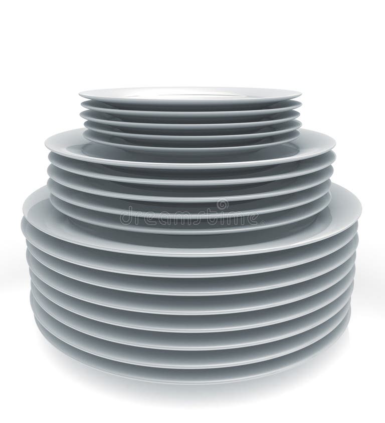 Stack Plates Stock Illustrations – 1,492 Stack Plates Stock ...