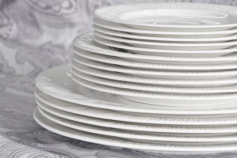 Plate stack stock image. Image of clean, colours, colorful - 1637321