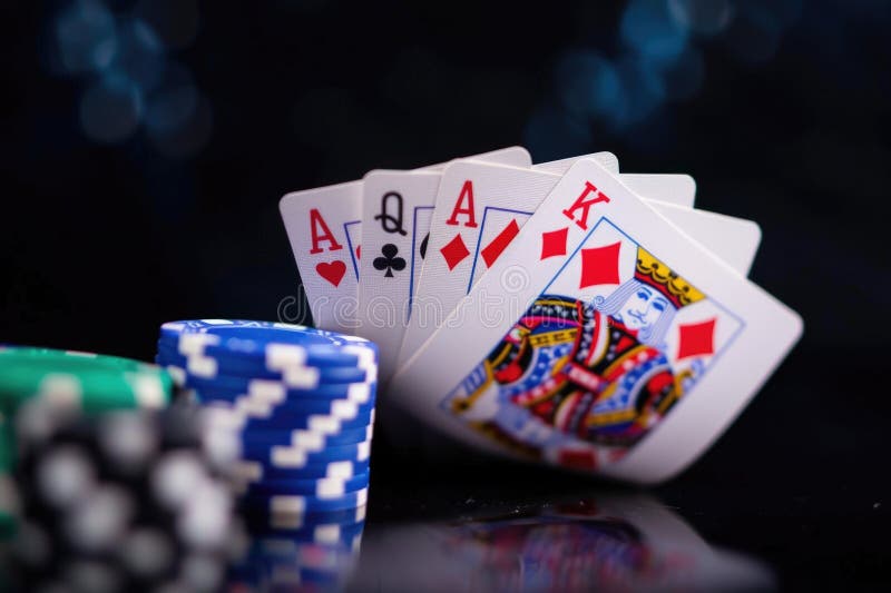 A Stack of Playing Cards on a Table, Perfect for Illustrations and ...