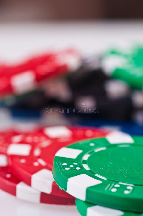 Stack of poker chips stock photo. Image of money, entertainment - 17693070
