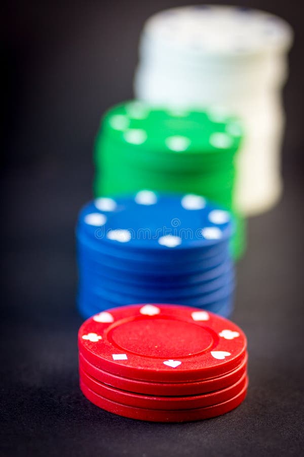 Stack of poker chips stock image. Image of leisure, color - 50973459