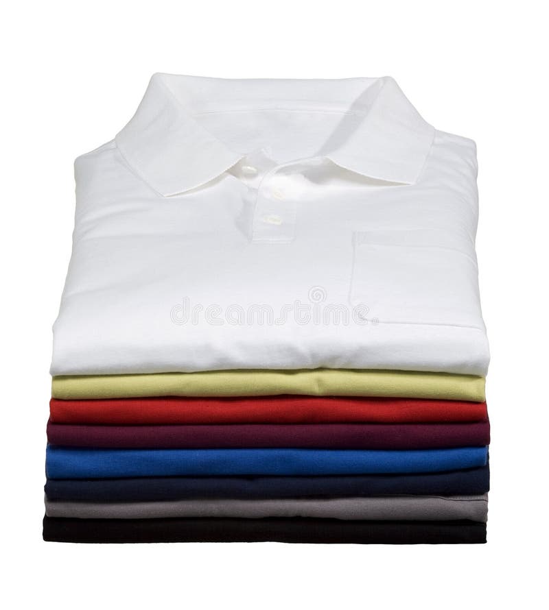 Stack of T-Shirts stock photo. Image of fiber, front - 15729384