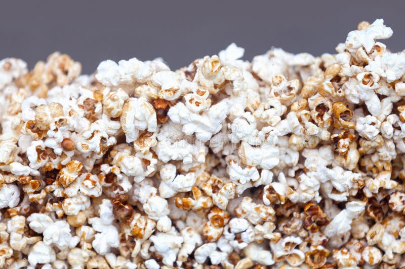 Stack of popcorn stock photo. Image of food, junk, closeup - 282416288