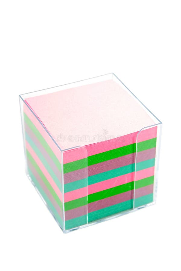 Stack of Post Its and a Pen Stock Image - Image of communications ...