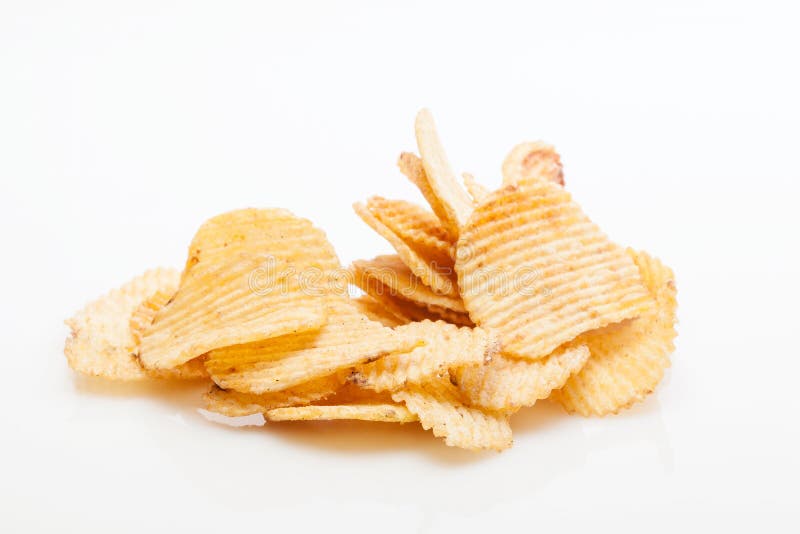 Stack of potato chips stock image. Image of eating, stack - 48580365