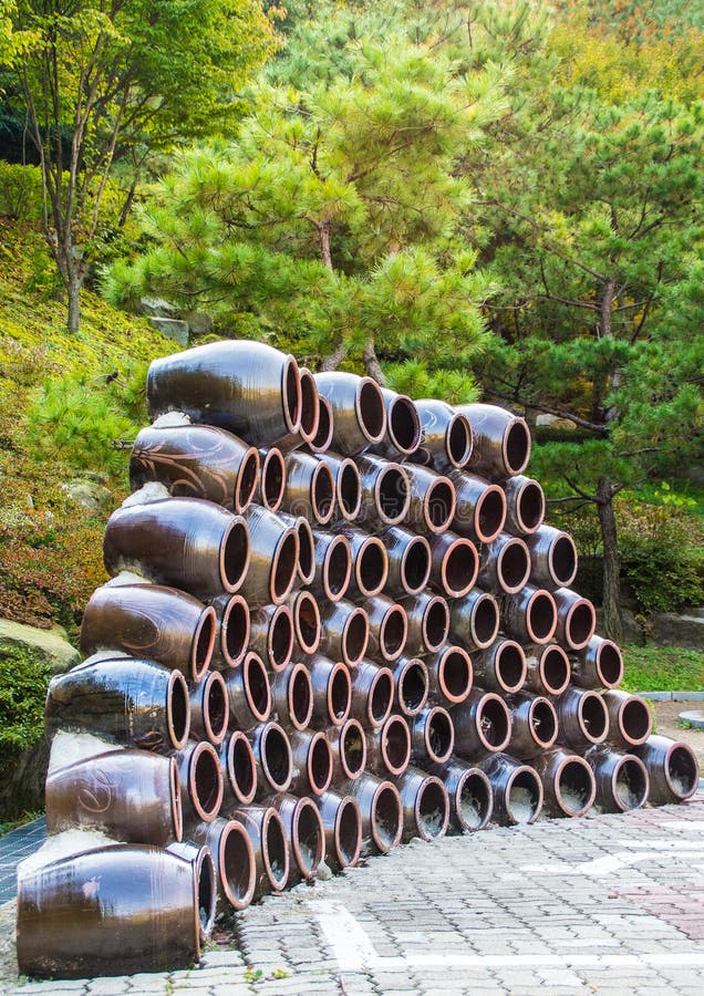 Stack of pots stock image. Image of industry, pots, pile - 31039403