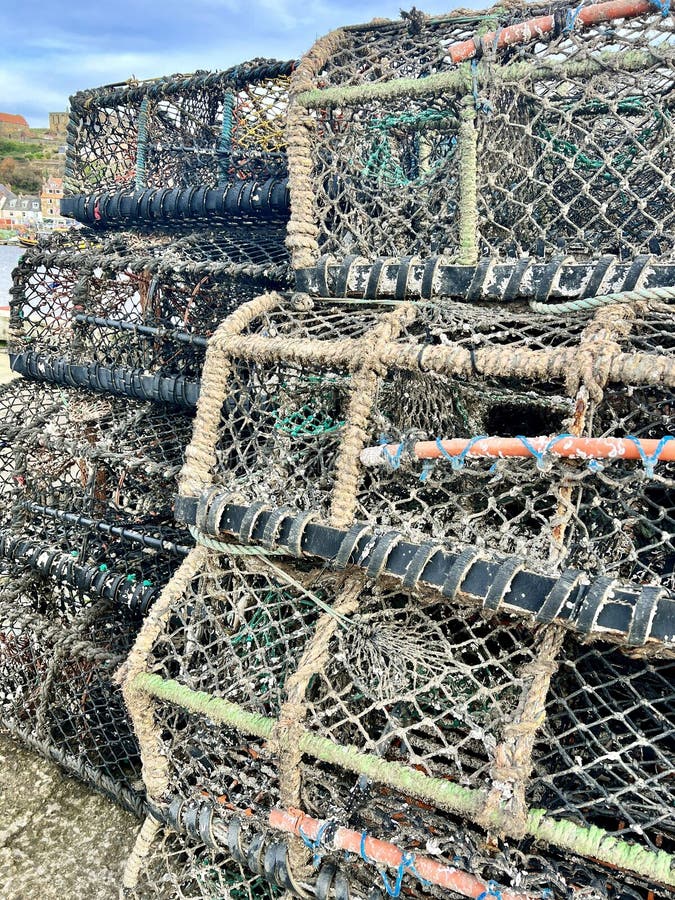 Lobster or Crab Pots stock photo. Image of fishing, crab - 298189304