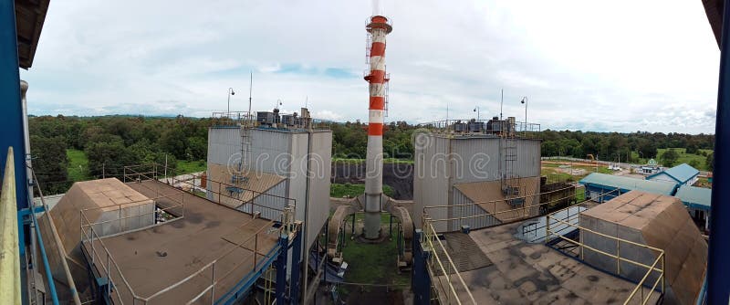 Stack powerplant stock photo. Image of ship, stack, tower - 264466830