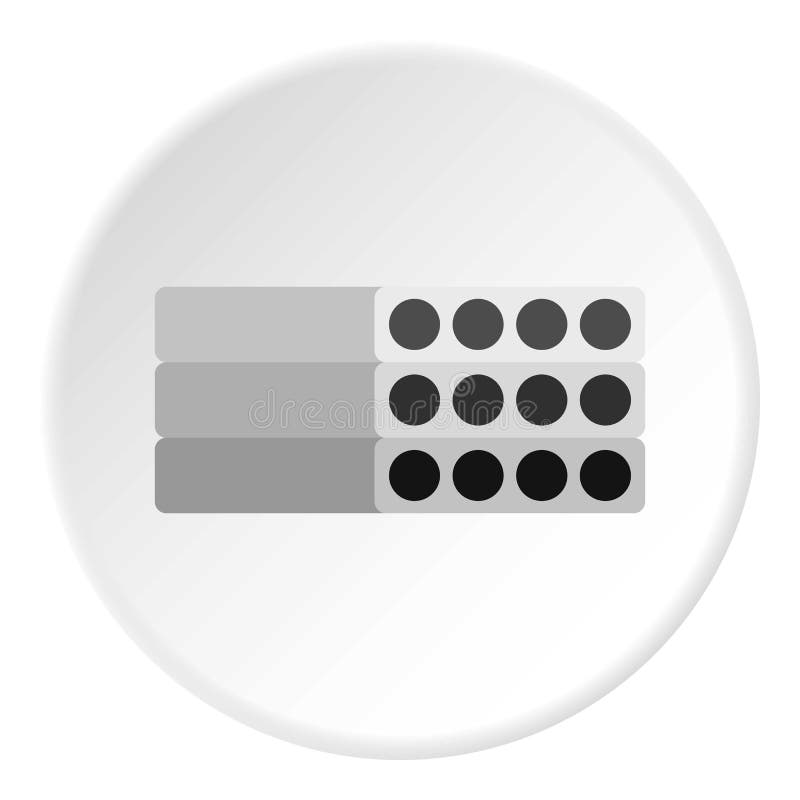 Stack of Precast Reinforced Concrete Slabs Icon Stock Vector ...