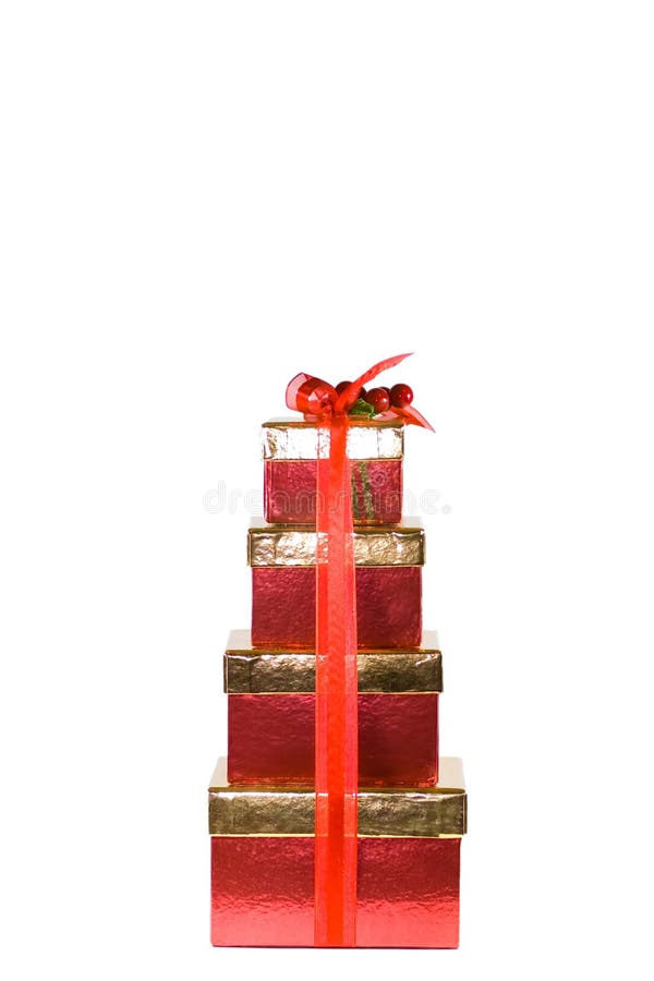 Stack of presents. stock photo. Image of christmas, colorful - 11643316