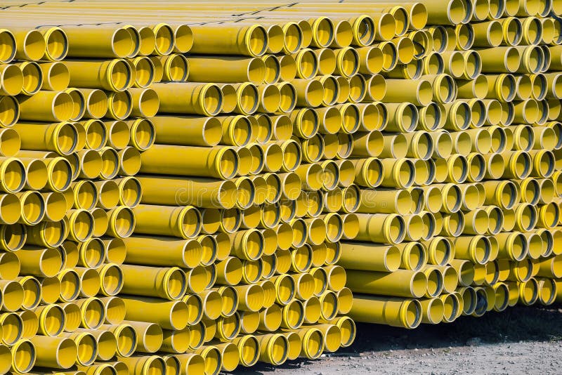Stack of Pvc Pipes Background Stock Photo - Image of manufacturing ...