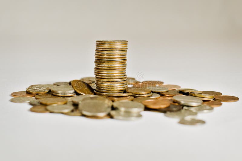 Loose Change stock image. Image of currency, pennies - 30178207