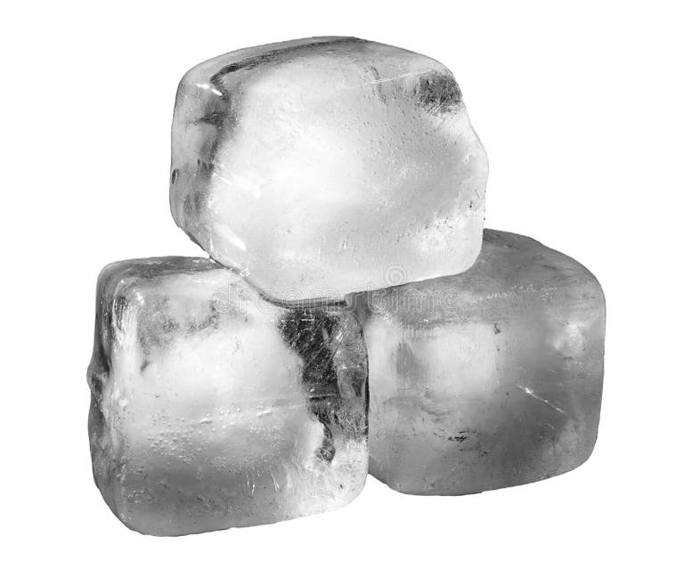Stack of Real Ice Cubes Transparent As PNG Stock Photo - Image of white ...