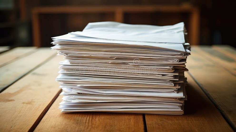 Stack Recycle Paper Texture Stock Illustration - Illustration of tint ...