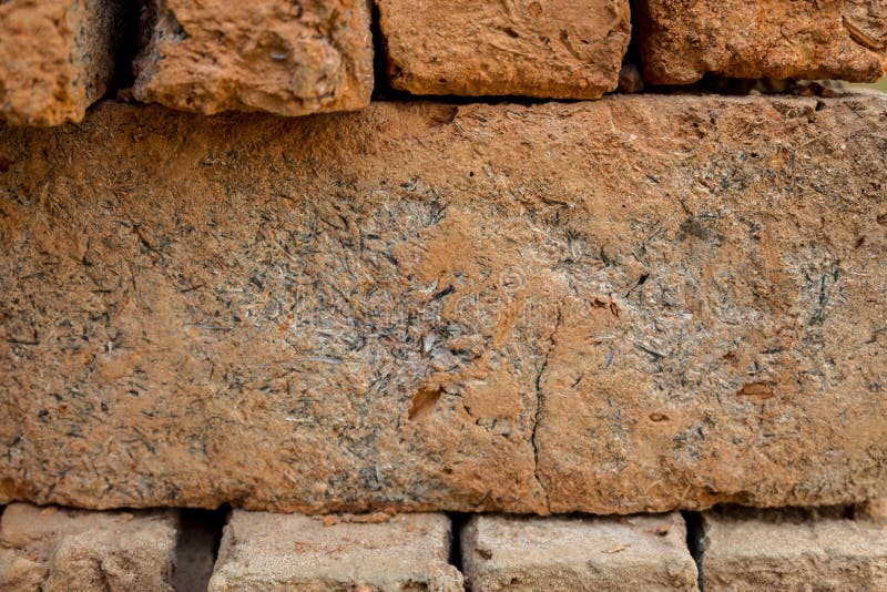 Stack of red bricks stock photo. Image of industry, structure - 87081186