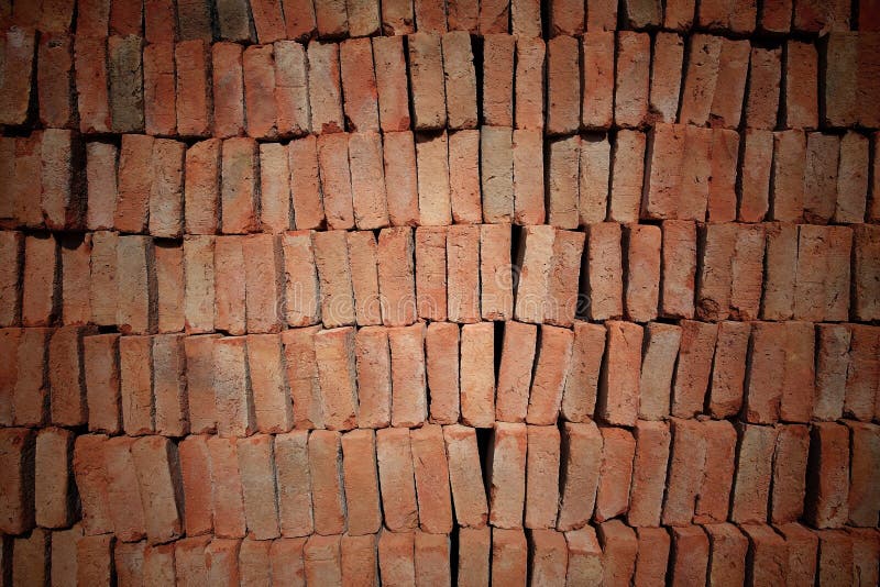 Stack of red bricks stock image. Image of outdoor, activity - 31073291