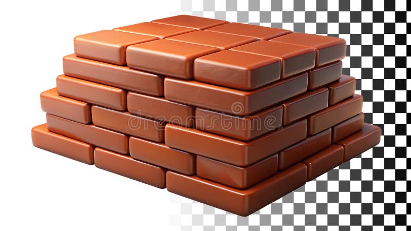Stack Red Bricks Wall Construction Building Material Pattern Texture ...