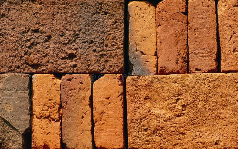 Stack of Red Clay Bricks, Building Materials Stock Image - Image of ...