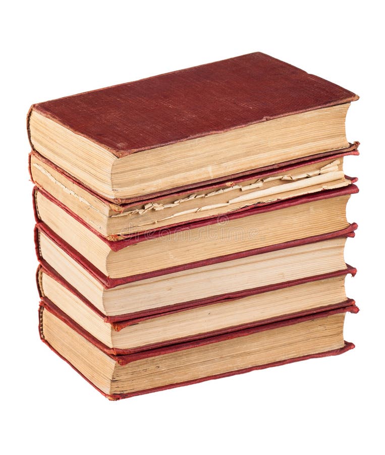Stack of red cover books stock photo. Image of book, information - 48943842