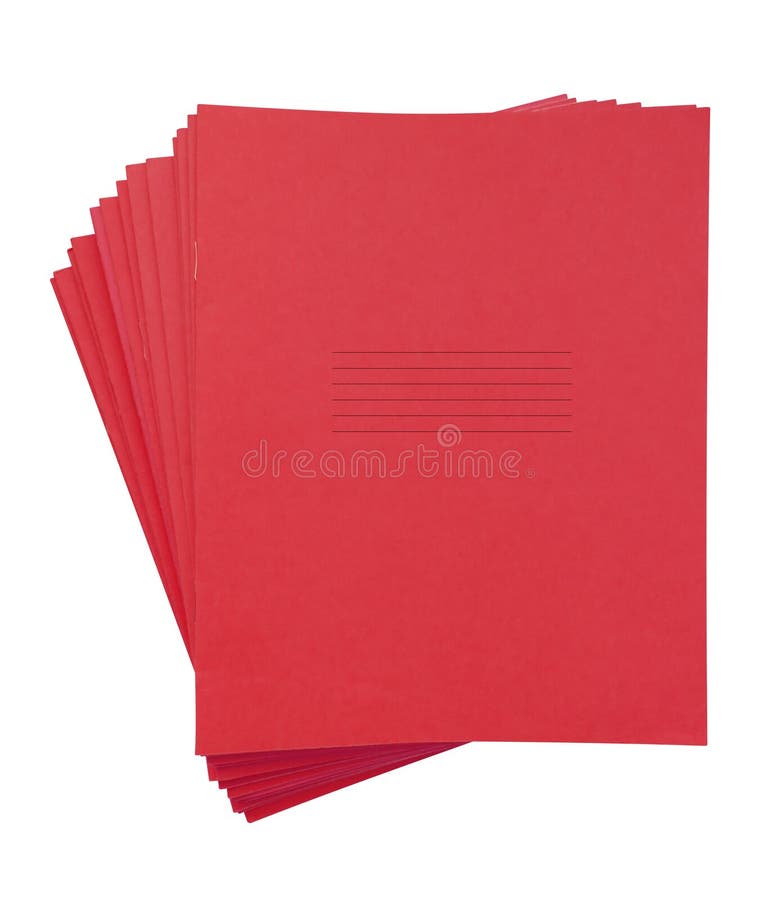 Notebooks isolated - red stock photo. Image of education - 137084412 Notebooks isolated - red stock photo. Image of education - 137084412