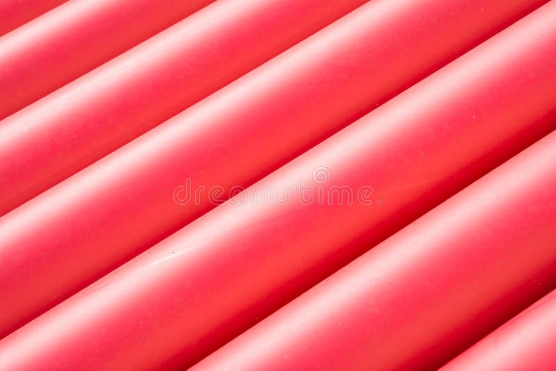 Stack of Red Pvc Protective Pipes Stock Image - Image of plumbing ...