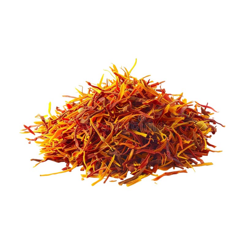 Stack of Red Saffron on Transparent Background - Ai Generated Stock ...