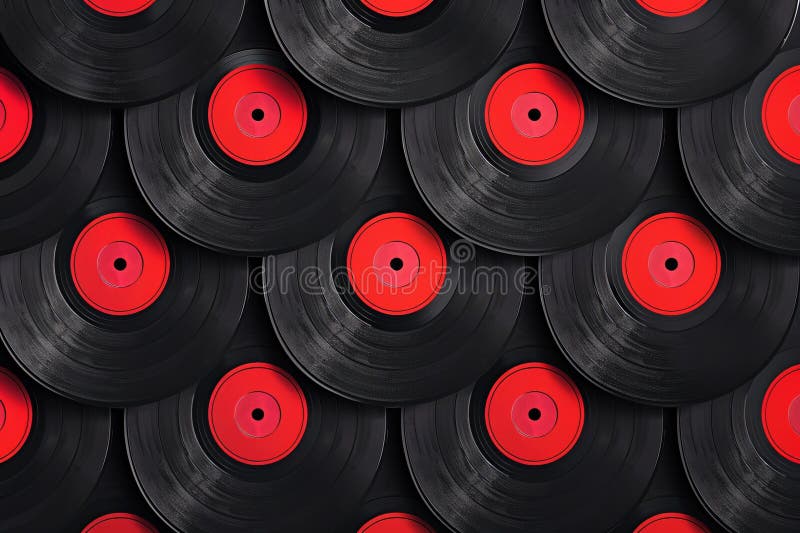 Stack of Redlabeled Vinyl Records, Casting a Light on the Natural ...