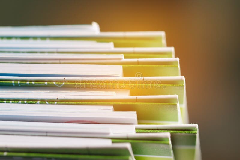 Stack of Report Paper Documents for Business Desk, Business Papers for ...