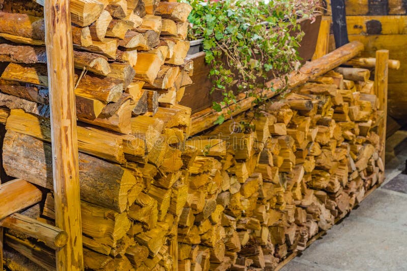 Timber logs stock image. Image of trunk, energy, spruce - 83370343