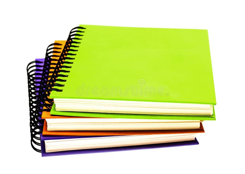Notebooks stock photo. Image of colourful, small, educational - 6536822