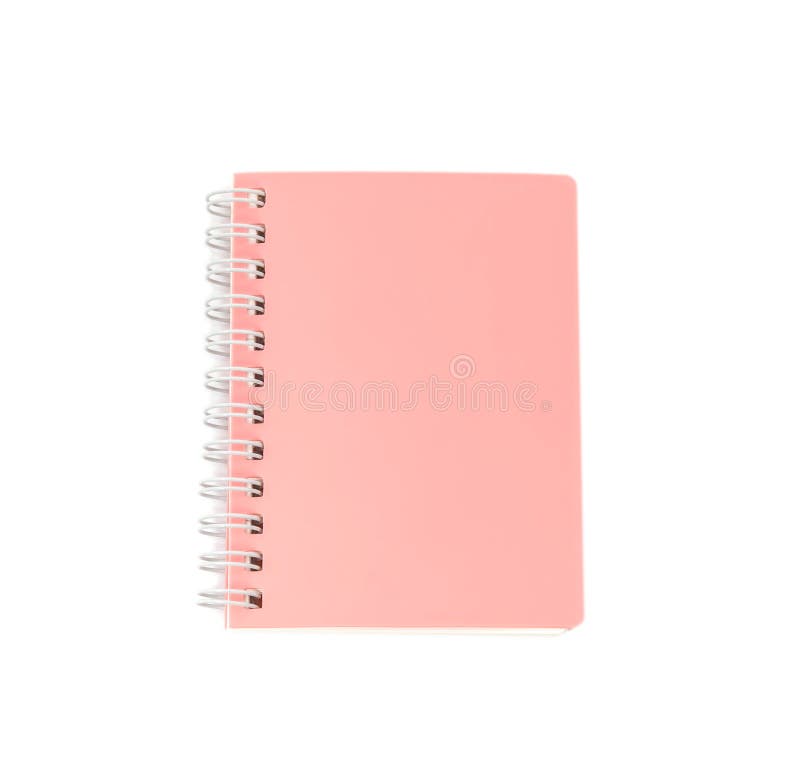Stack of Ring Binder Book and Notebook Isolated on White Stock Image ...
