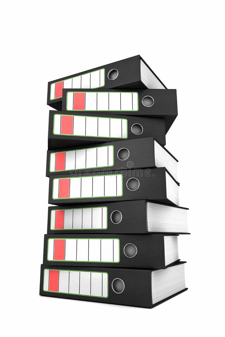 Ring Binders Stack Stock Illustrations – 993 Ring Binders Stack Stock ...