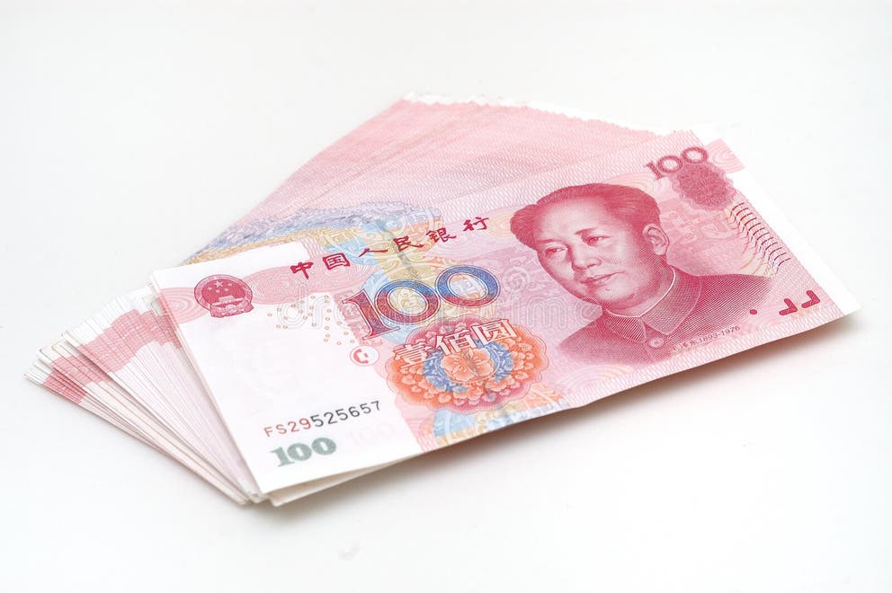 Stack RMB cash stock image. Image of show, money, stack - 8078043