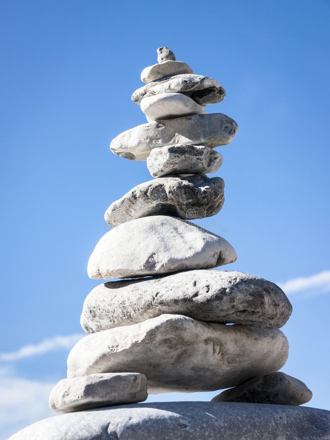 Stack rocks stock photo. Image of gray, smooth, high - 30658724