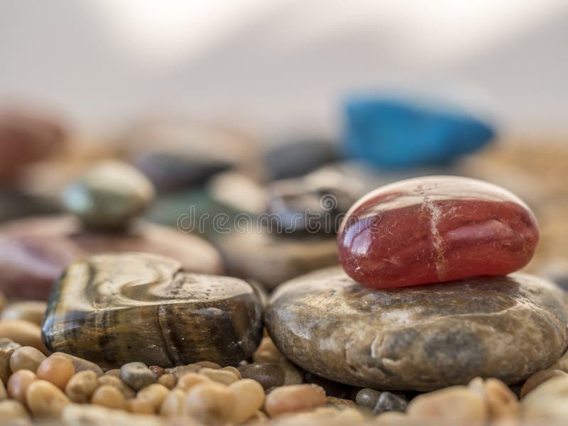 Stack of Rocks stock photo. Image of mineraloids, pebbles - 67343922