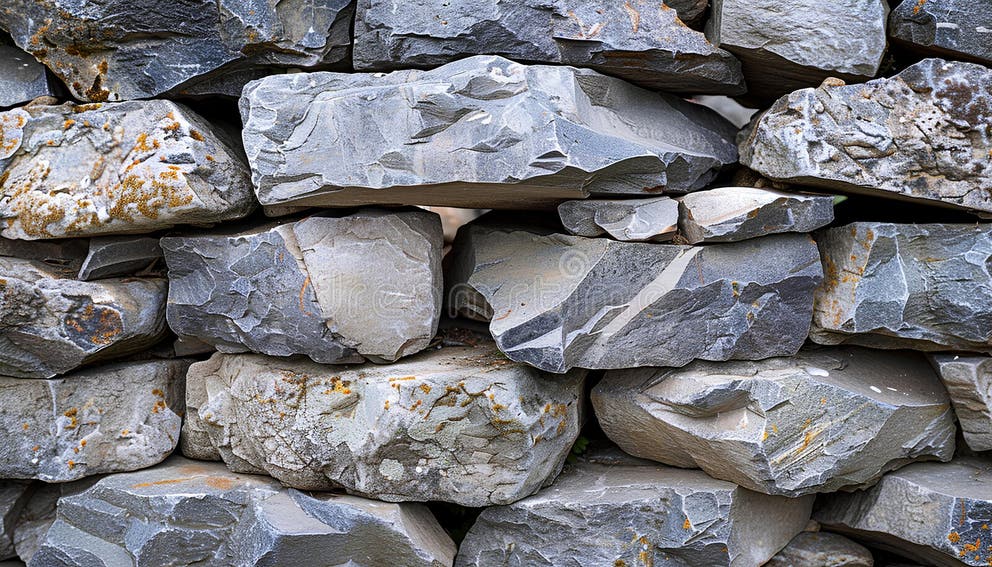 Stack of Rocks, Made of Bedrock and Cobblestone, Serves As a Natural ...