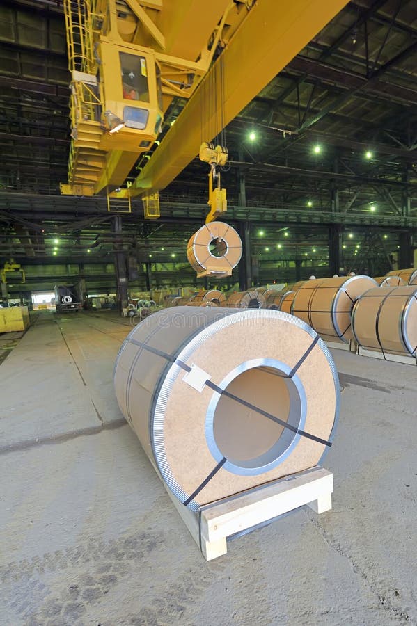 Stack of rolls stock image. Image of gray, metal, iron - 30320735