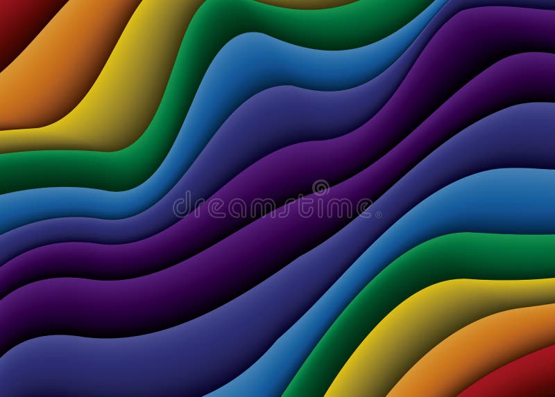 Stack of Rolls of Multi-colored Fabrics. Abstract Background Stock ...