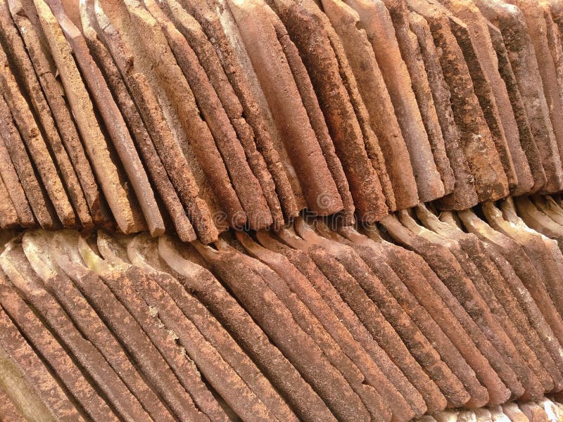 Stack of Roof Tile Background Stock Photo - Image of tile, background ...