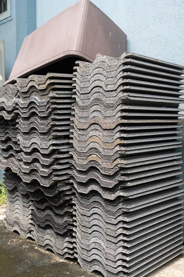 Stack of roof tiles stock photo. Image of macro, stack - 340101640