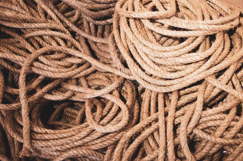 Stack of ropes stock image. Image of twisted, background - 123358341