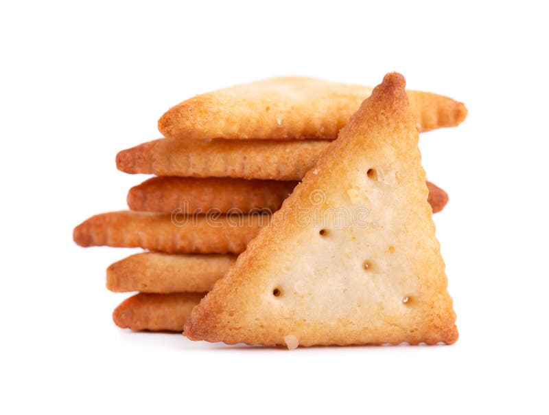 The Big Stack of Round Sweet Cookie`s Stock Photo - Image of crisp ...